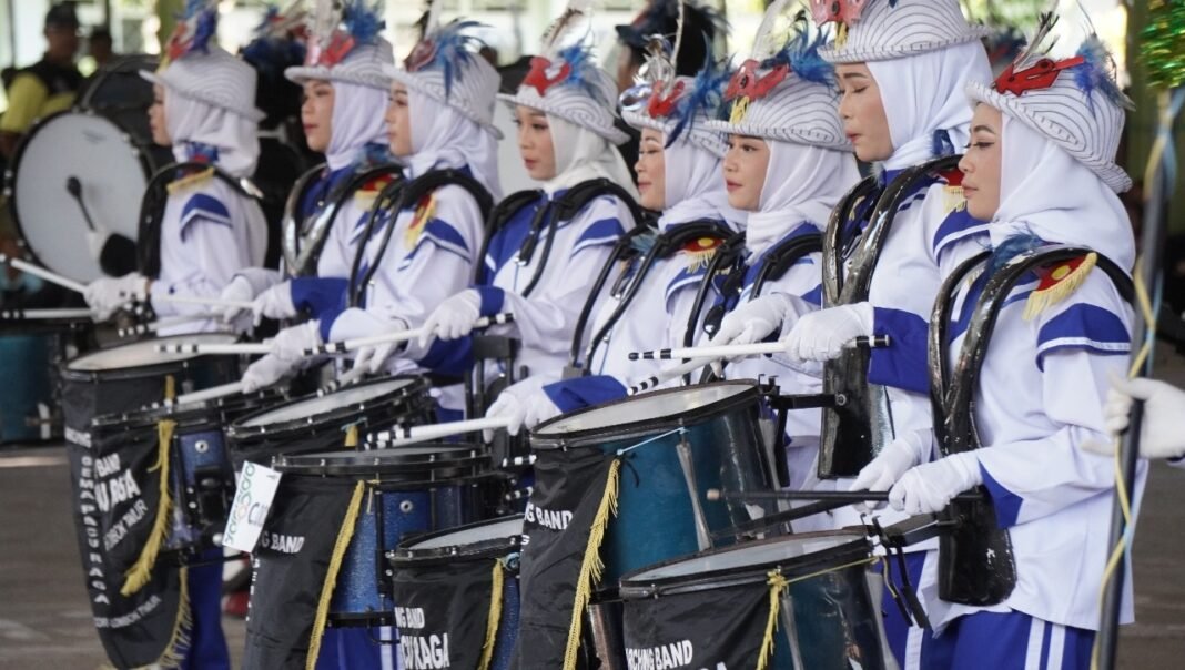Lomba Marching Band Semarakkan Penyambutan Hultah Ke-89 NWDI di Pancor ...