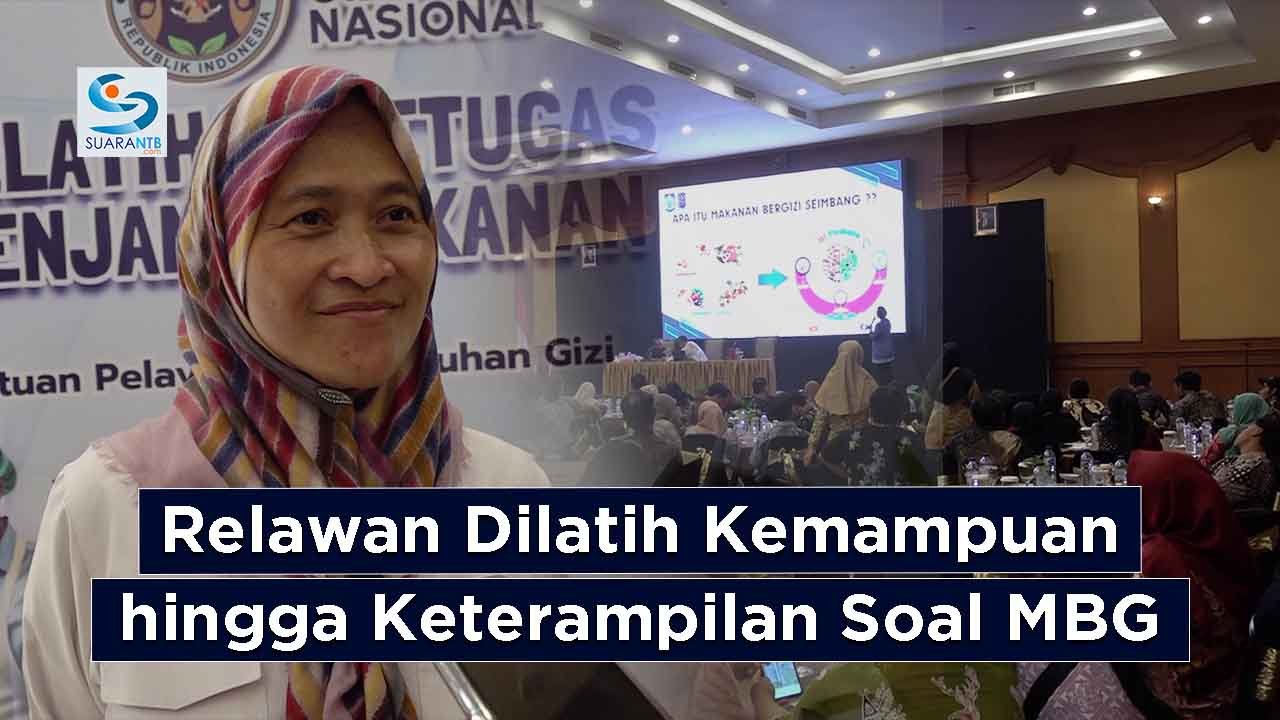 Relawan Penjamah Makanan di Lombok Dilatih Kemampuan hingga ...