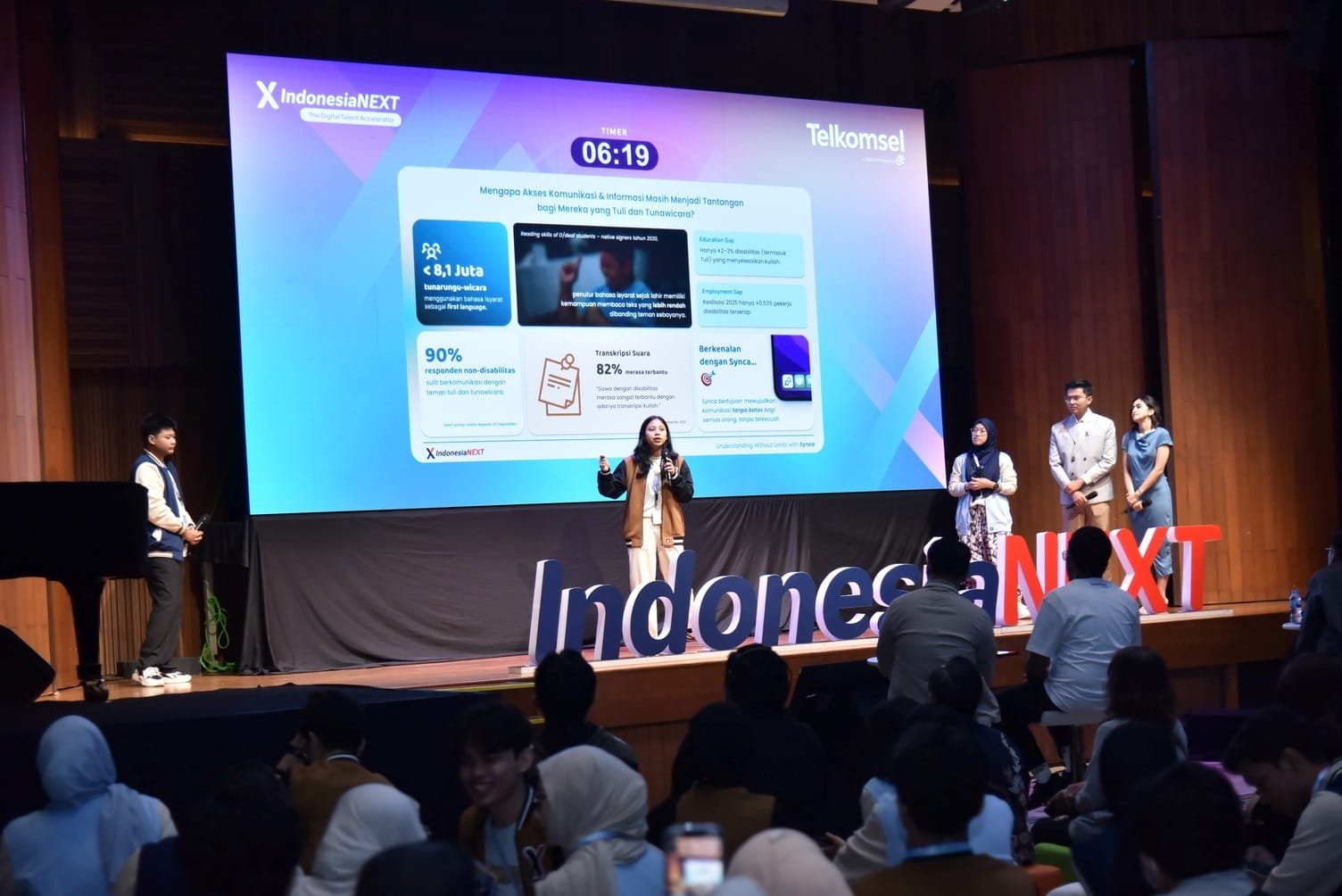 Telkomsel Gelar IndonesiaNEXT Summit 2025, Pertajam Kepiawaian Generasi Muda dalam Manfaatkan ...