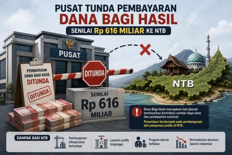 Pusat Tunda Pembayaran DBH Rp616 Miliar ke NTB - SUARANTB.com