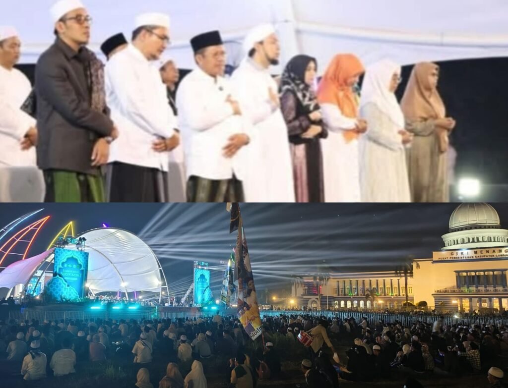 Tabligh Akbar "Lobar Berselawat”, KHR Achmad Azaim Ibrahimy Doakan ...